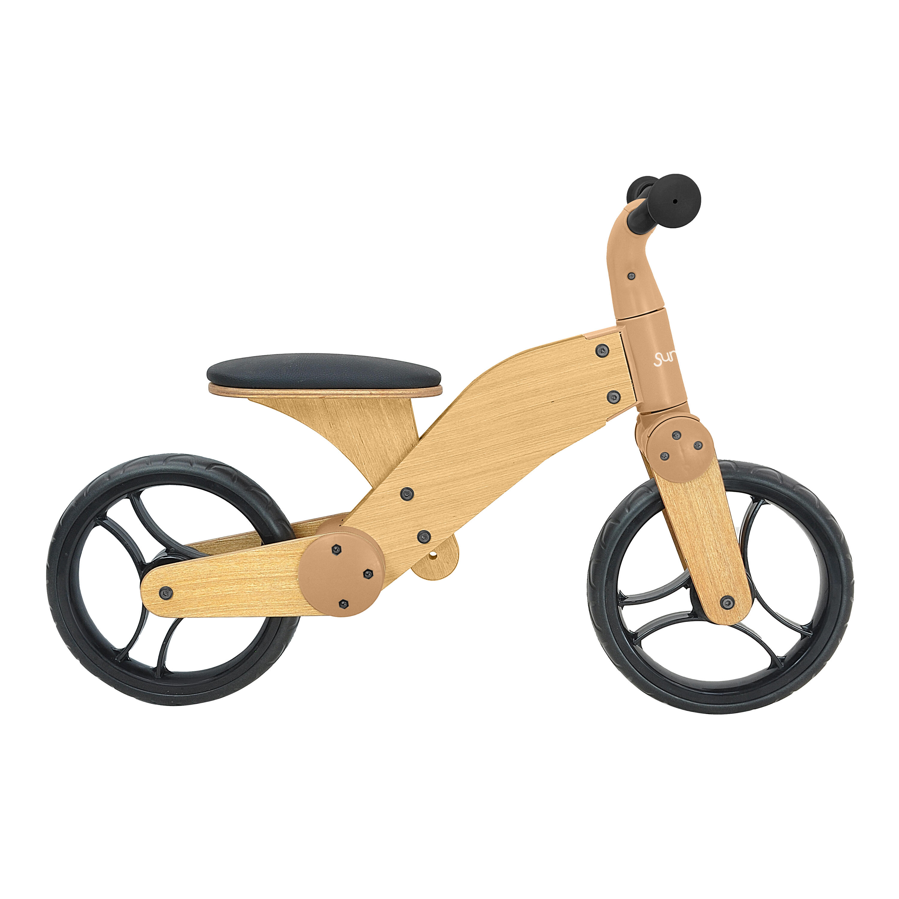 Balance Bike 2000 Loopfiets, 2 Wielen, 2 tot 5 jaar, Hout, Verstelbaar ...