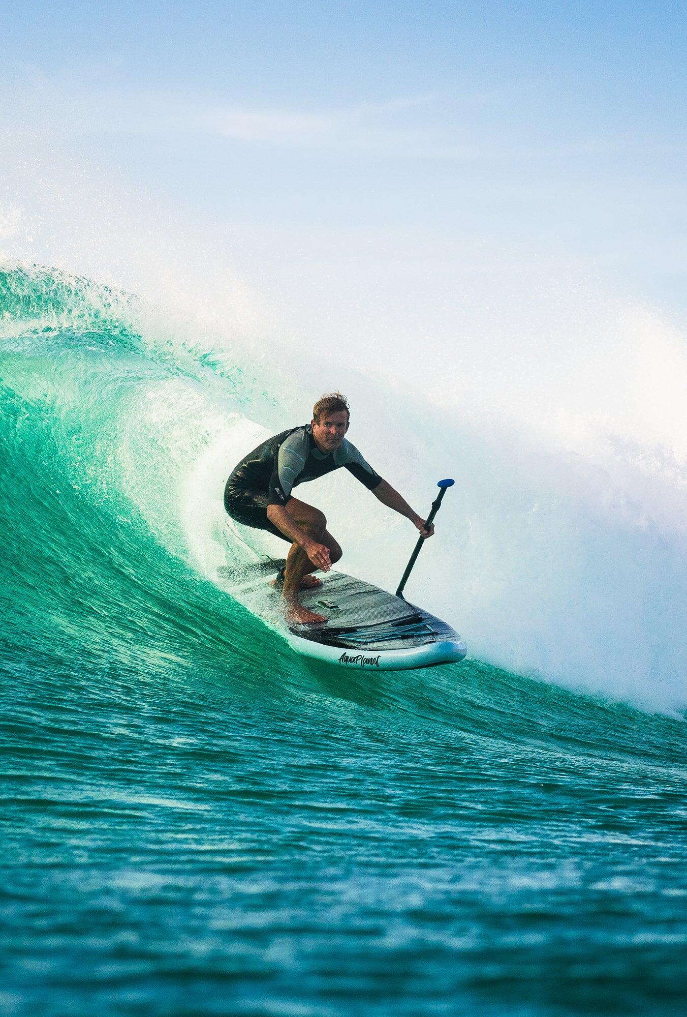 Aquaplanet WINGTAIL 9' Surf Inflatable Paddle Board Package | Decathlon