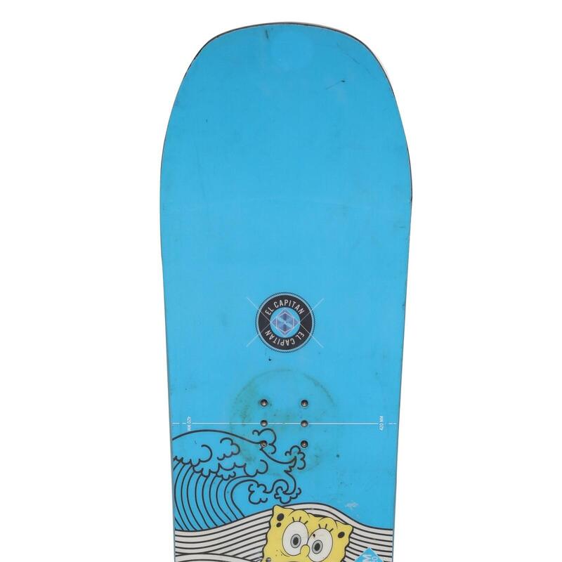 RECONDITIONNE - Snowboard Junior Salomon El Capitan + Fixation Coque ...