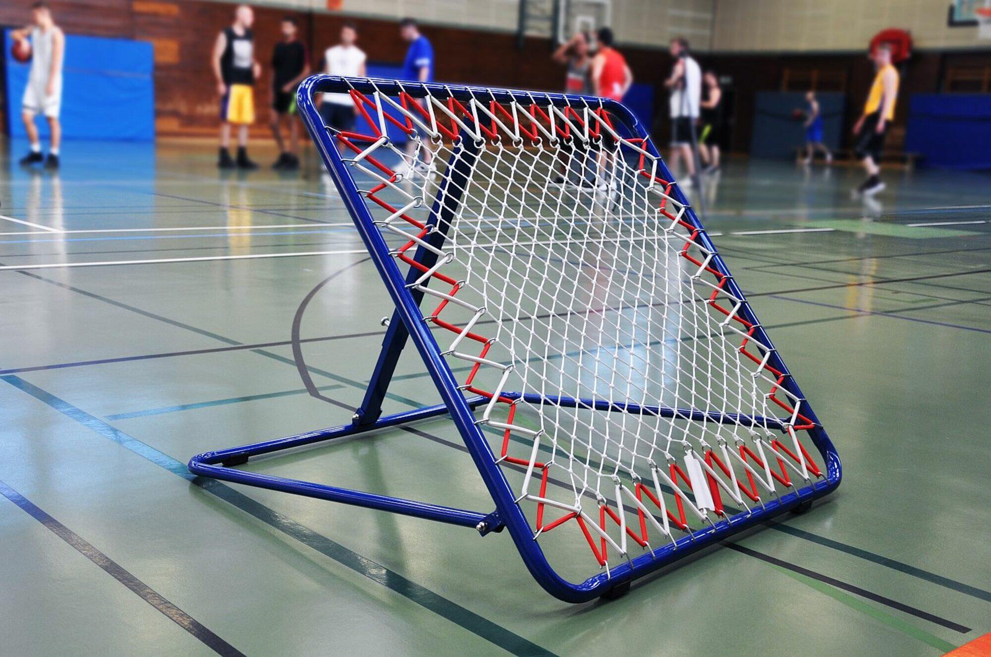 Opvouwbaar rebound net - Tchoukball 100 x 100 cm POWER SHOT | Decathlon