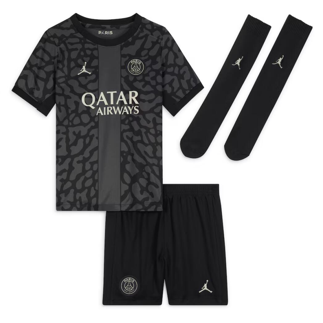 Paris Saints-Germain Football Mini Kit PSG Jordan 3rd Kit Set Edition ...
