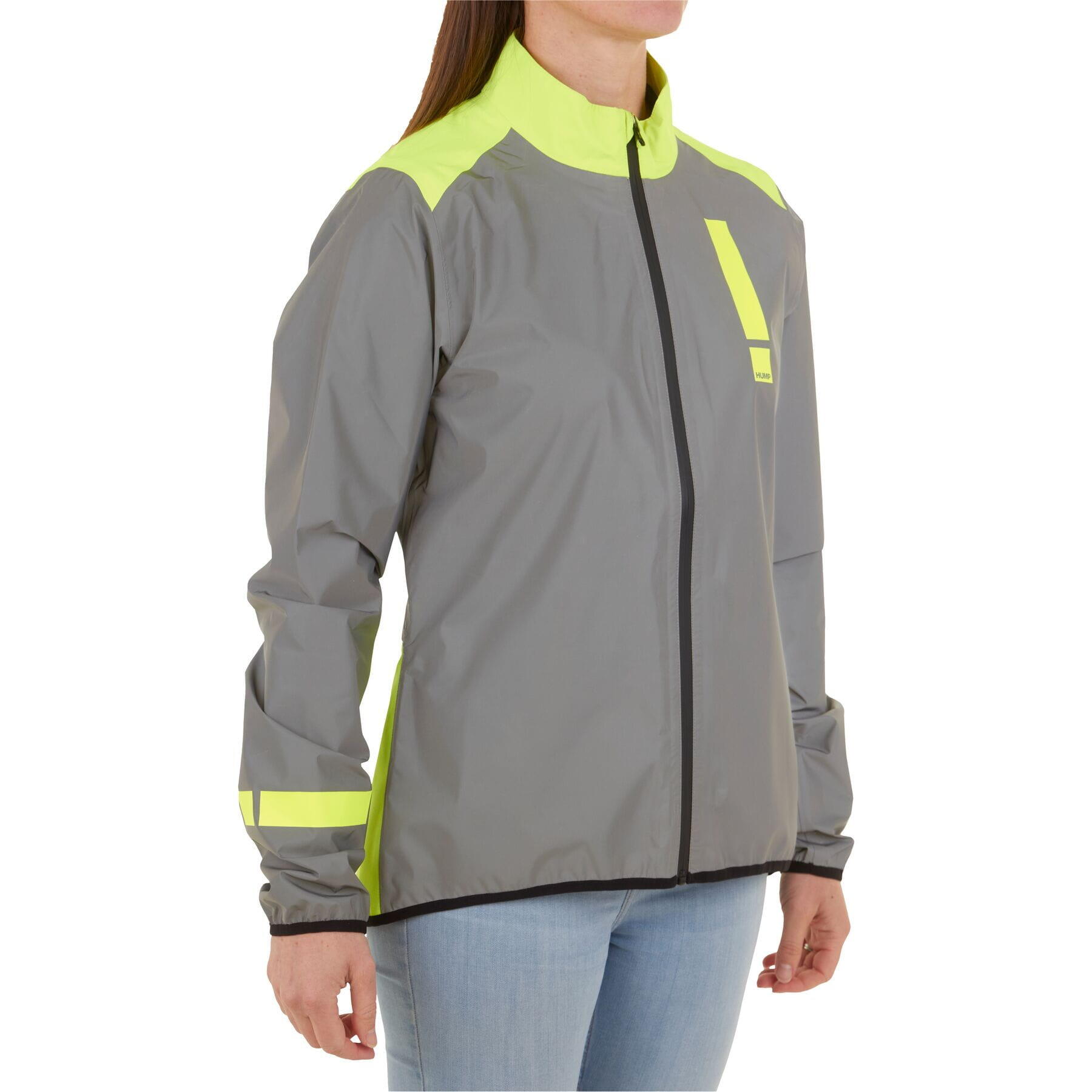 Hump Women's Ultra Reflect Waterproof Jacket - Reflect / Hi-Viz Yellow ...