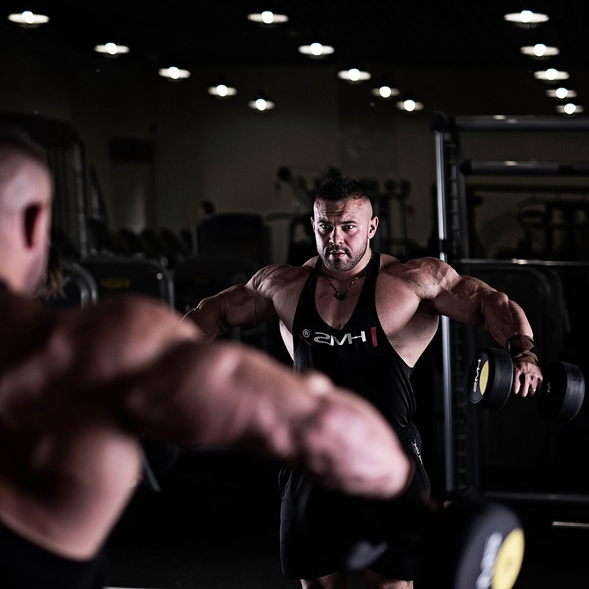 Rundhantel mit gummiummantelung HMS HG PRO HMS | Decathlon