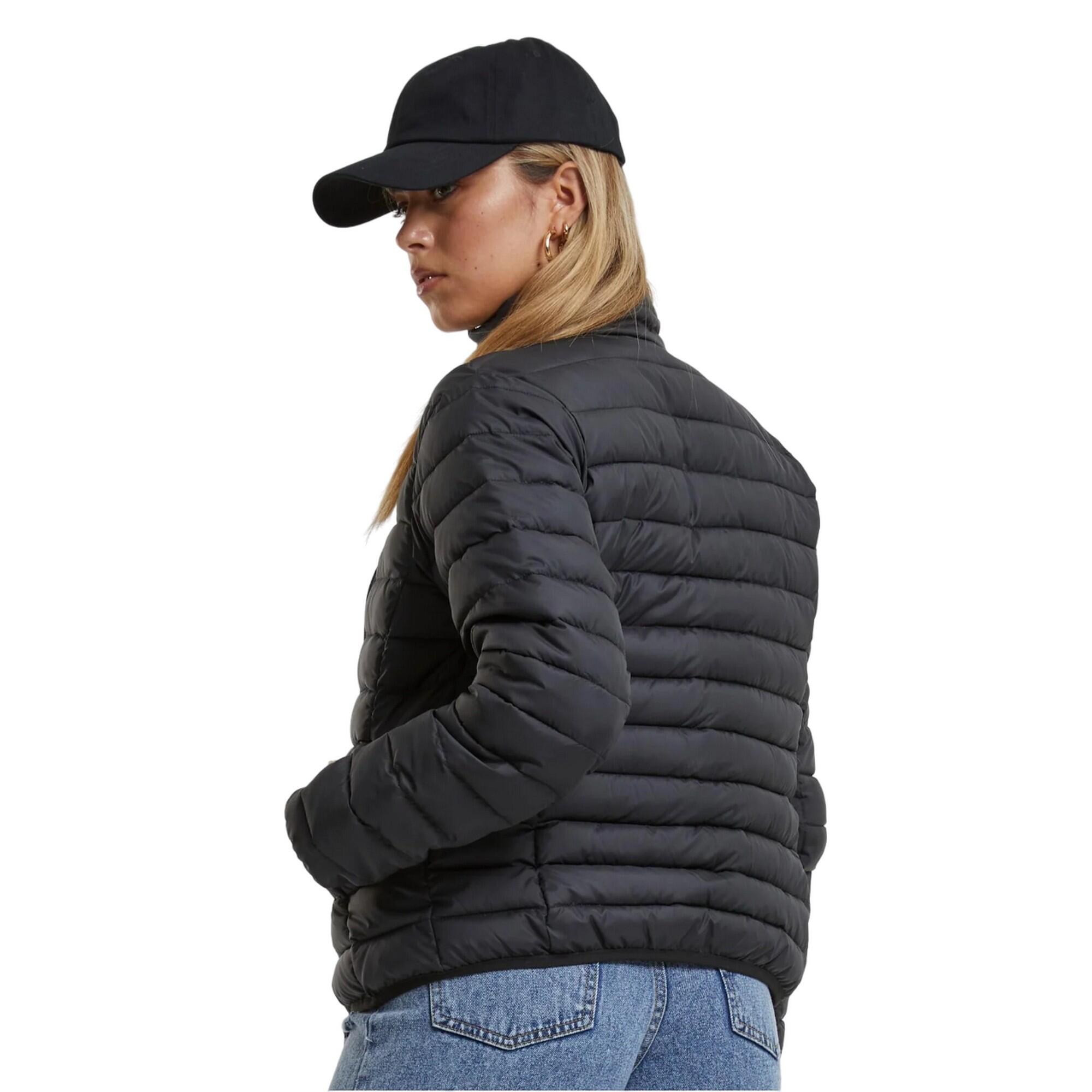 Womens/Ladies Ultra Light Puffer Jacket (Black) URBAN CLASSICS | Decathlon