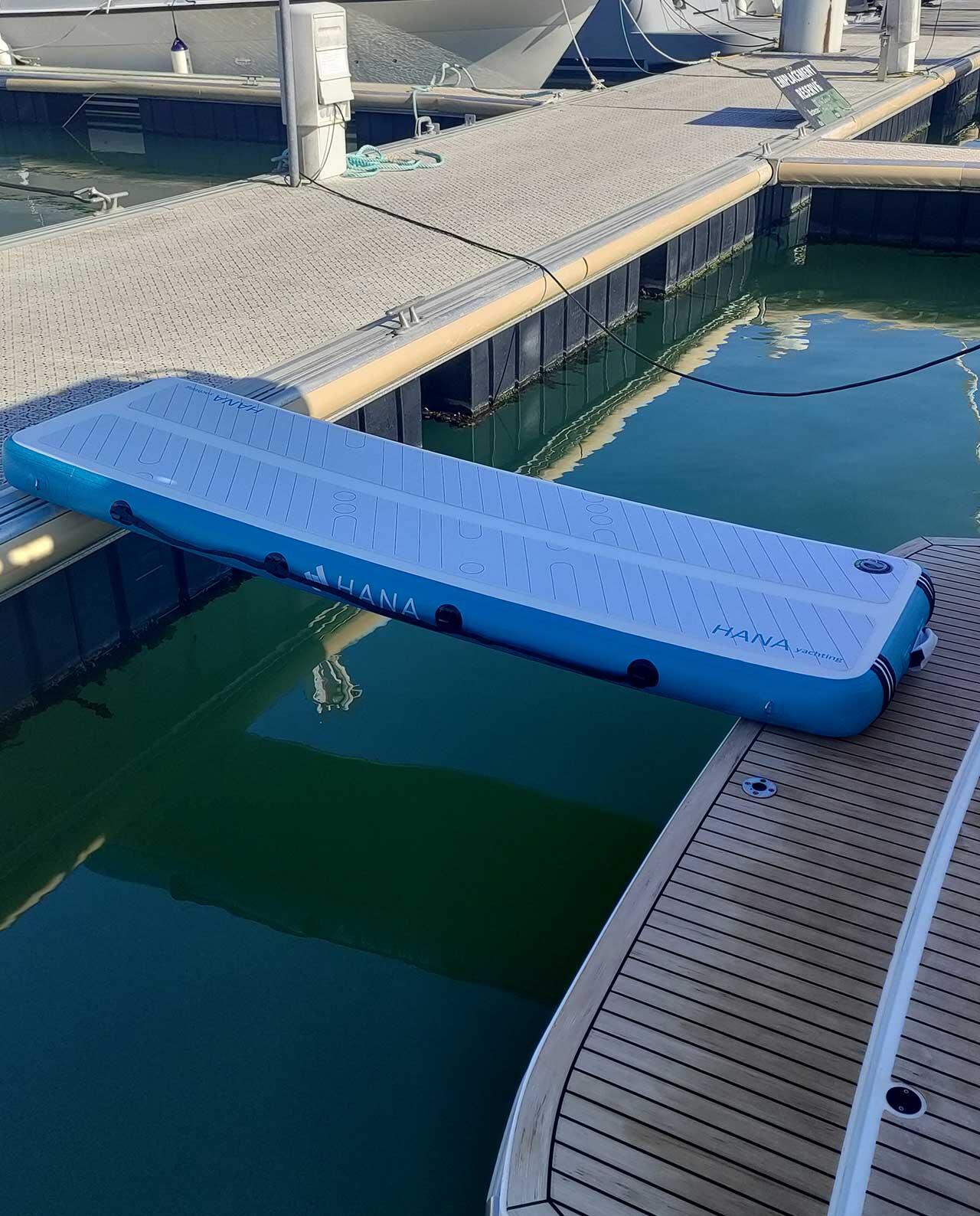 Opblaasbare loopbrug 250 x 76cm | Decathlon