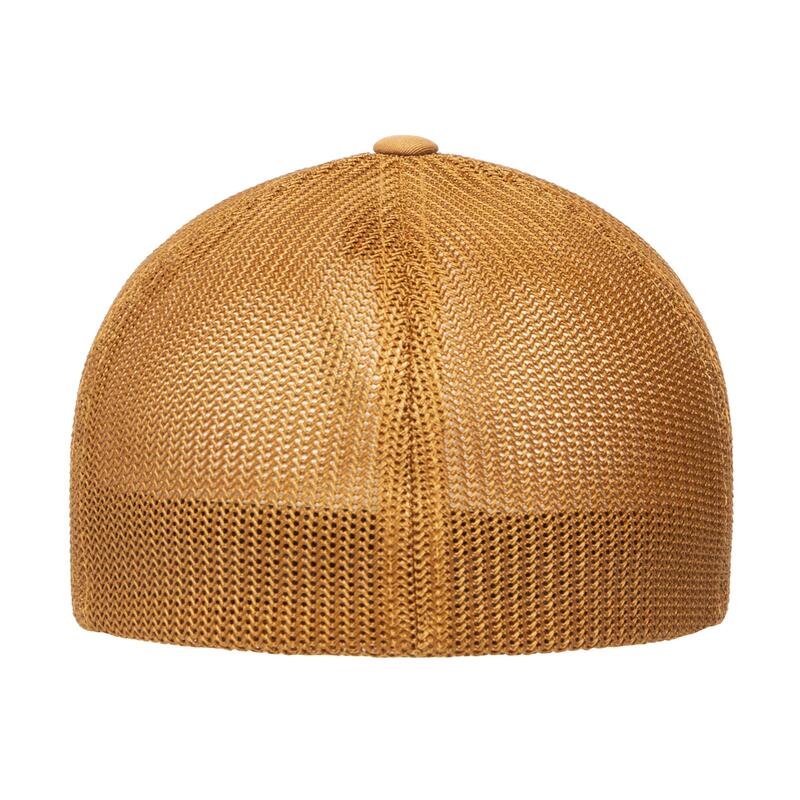 Casquette Trucker Motif/style Maille (Caramel) FLEXFIT | Decathlon
