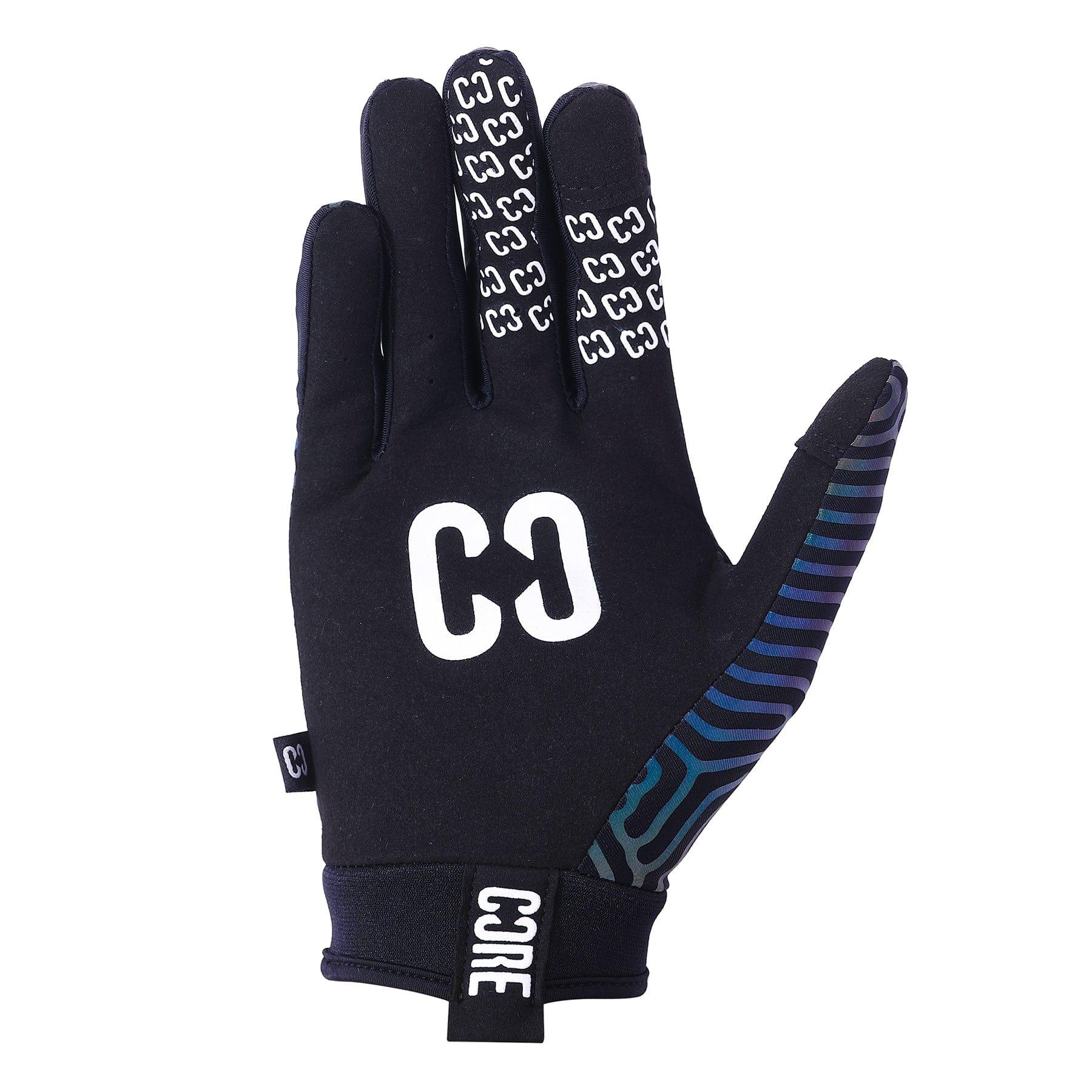 CORE Protection Aero BMX Bike Gloves - NeoChrome *REFLECTIVE* CORE ...