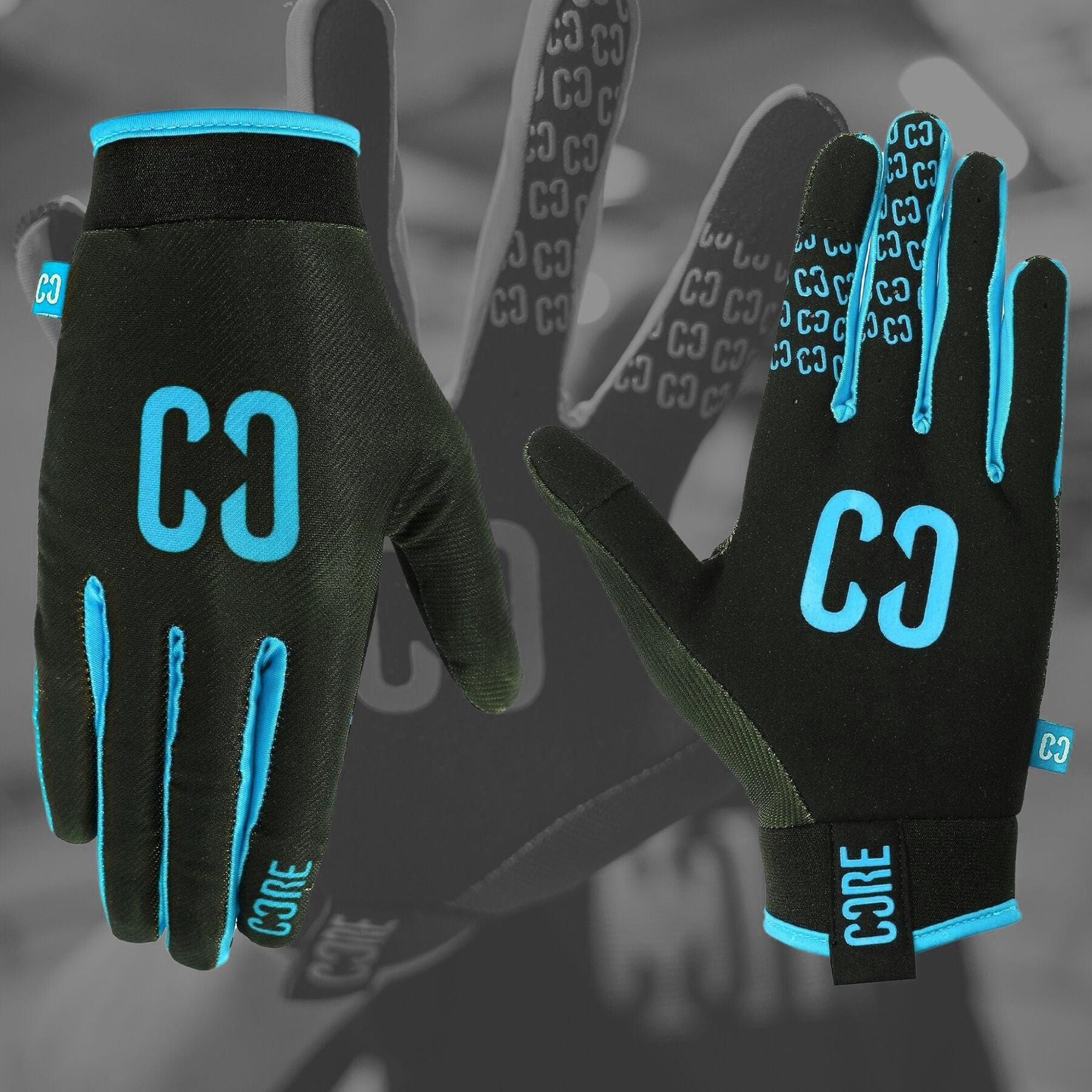 CORE Protection Aero BMX Bike Gloves - Accent Teal | Decathlon