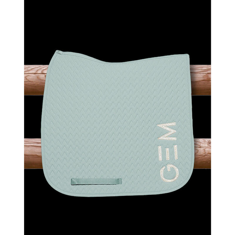 Tapis de selle TEN Gris DRESSAGE - GEM GEM EQUITATION | Decathlon
