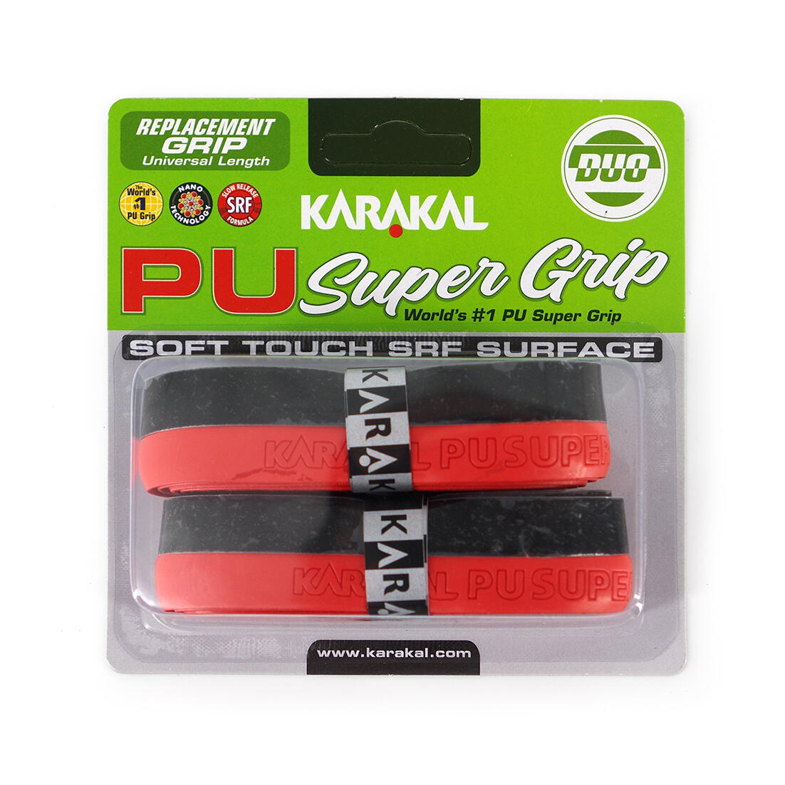 2er Pack Grips Farben duo PU Karakal Super Grip KARAKAL | Decathlon