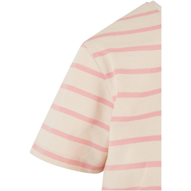 Tshirt Motif/style Rayé Femme (Beige / Sable) URBAN CLASSICS | Decathlon