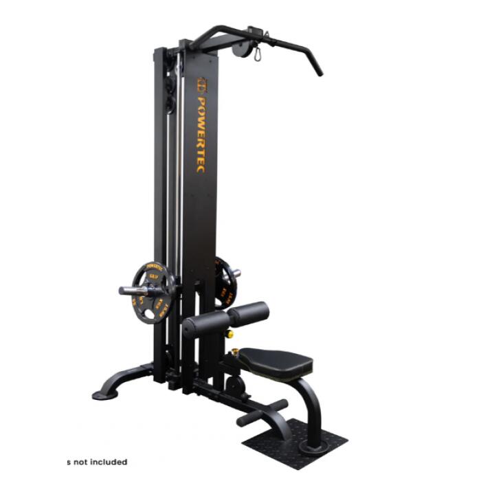POWERTEC - Aparat multifunctional LAT MACHINE P-LM23 | Decathlon