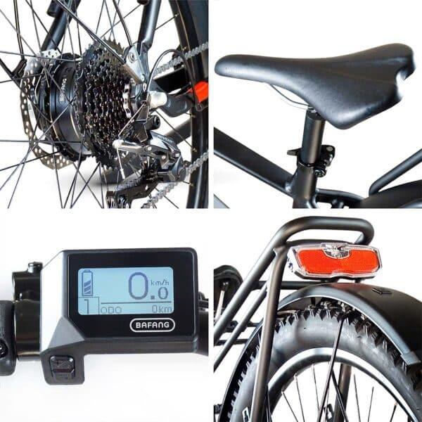 URBANBIKER Urbanbiker Dakota FE | Elektrisches Mountainbike | 140KM ...