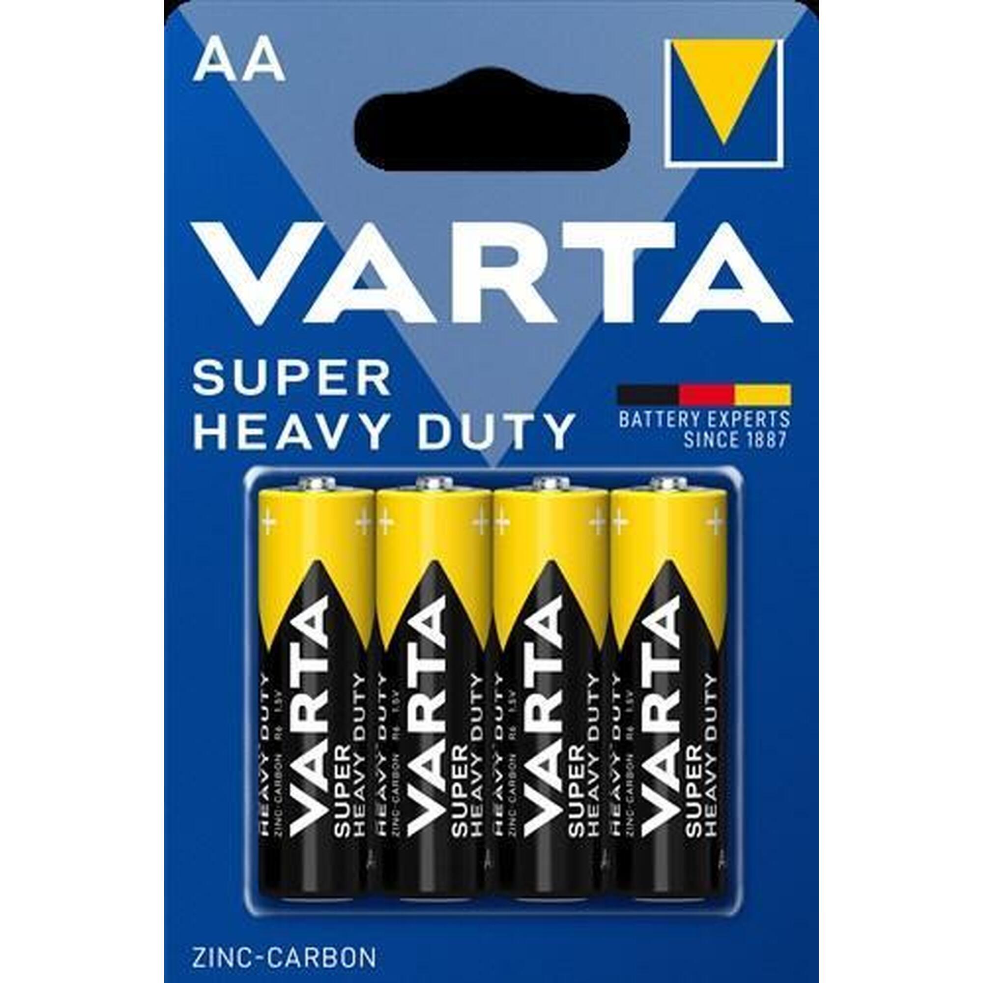 VARTA Varta Superlife R6 AA Batterij 1,5V (4 stuks) | Decathlon