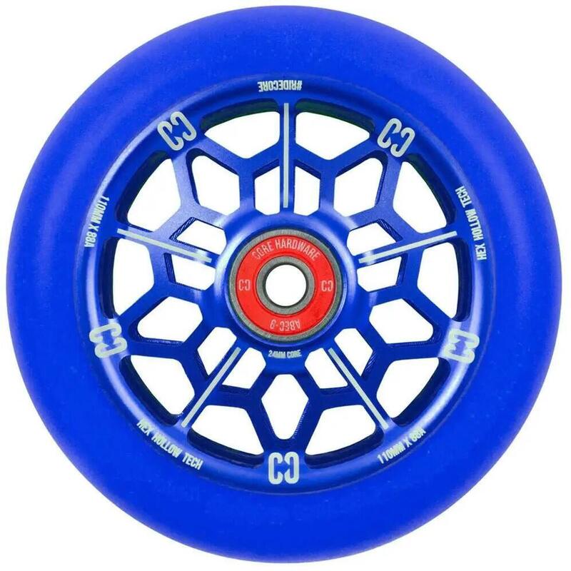 CORE Hex Hollow Wheel 110mm x1 Navy CORE - Decathlon