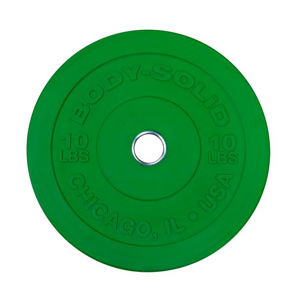 BODY-SOLID Chicago Extreme Gekleurde Bumper Plates OBPXCK | Decathlon