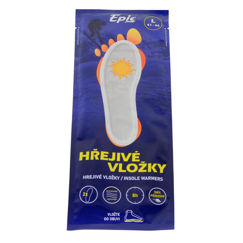 Hřejivé vložky do bot Epicstar (1 balení = 30párů), vel. L EPIC - Decathlon