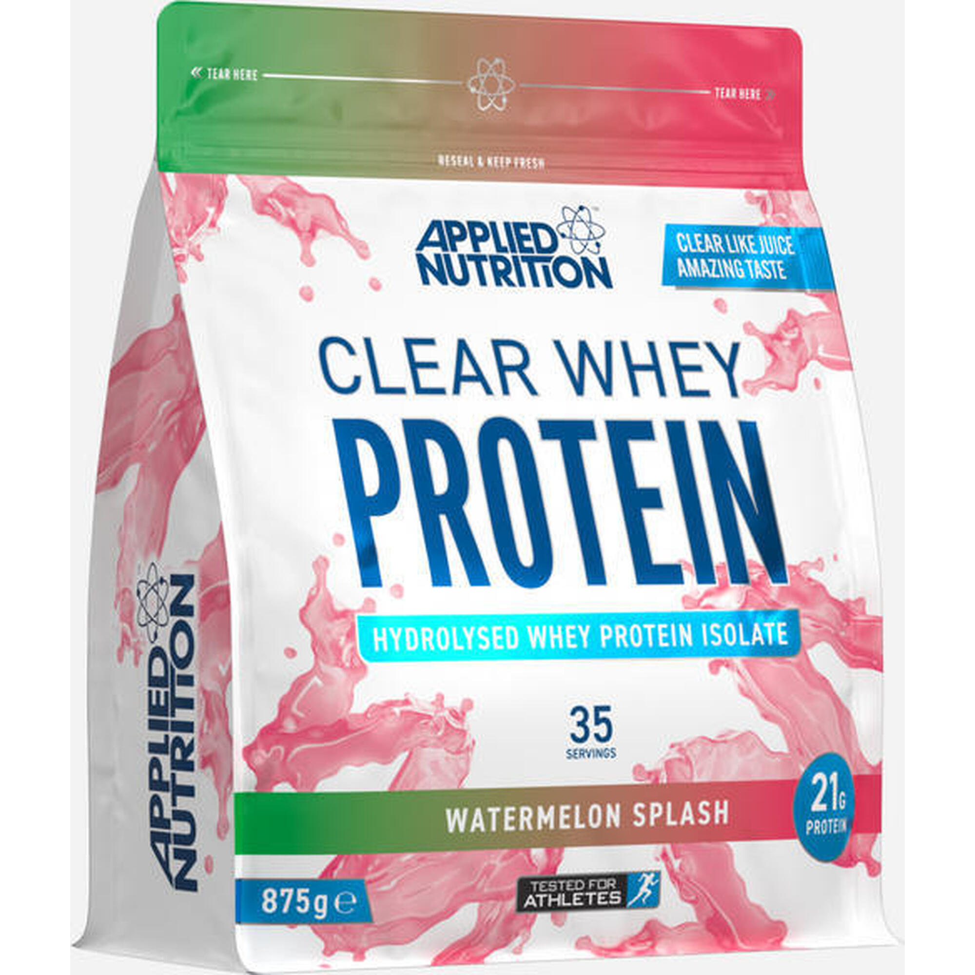 APPLIED NUTRITION Clear Whey Protein - Strawberry & Lime - 35 Serving ...