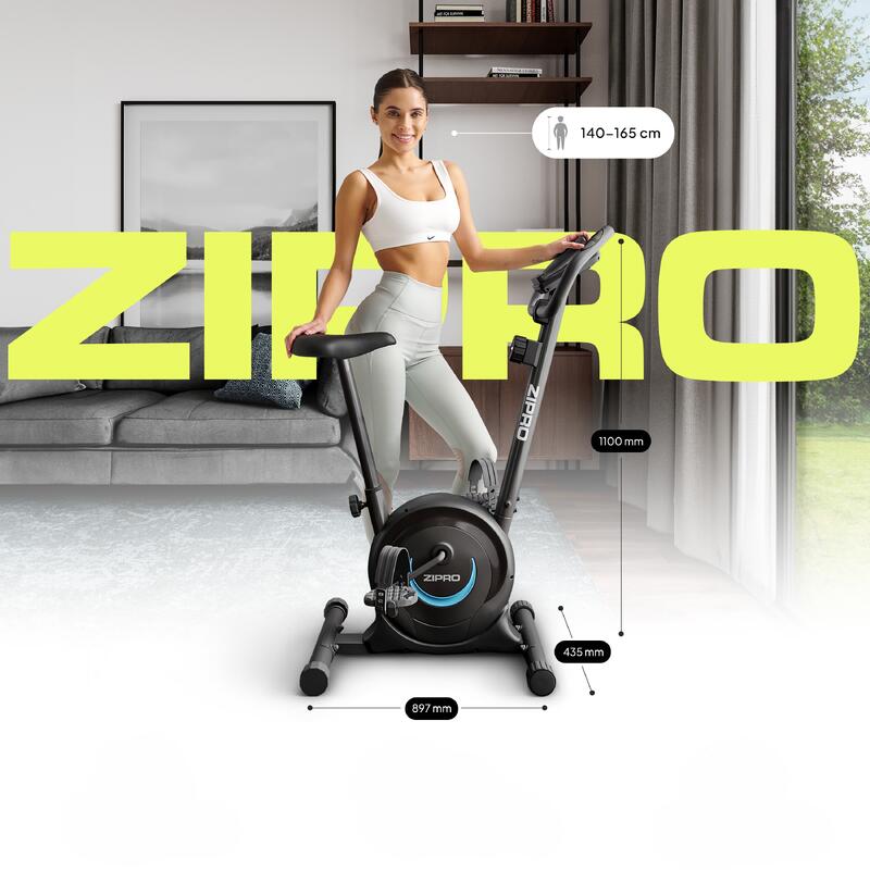 Bicicleta Estática magnética Zipro One S 8 níveis de resistência para ...