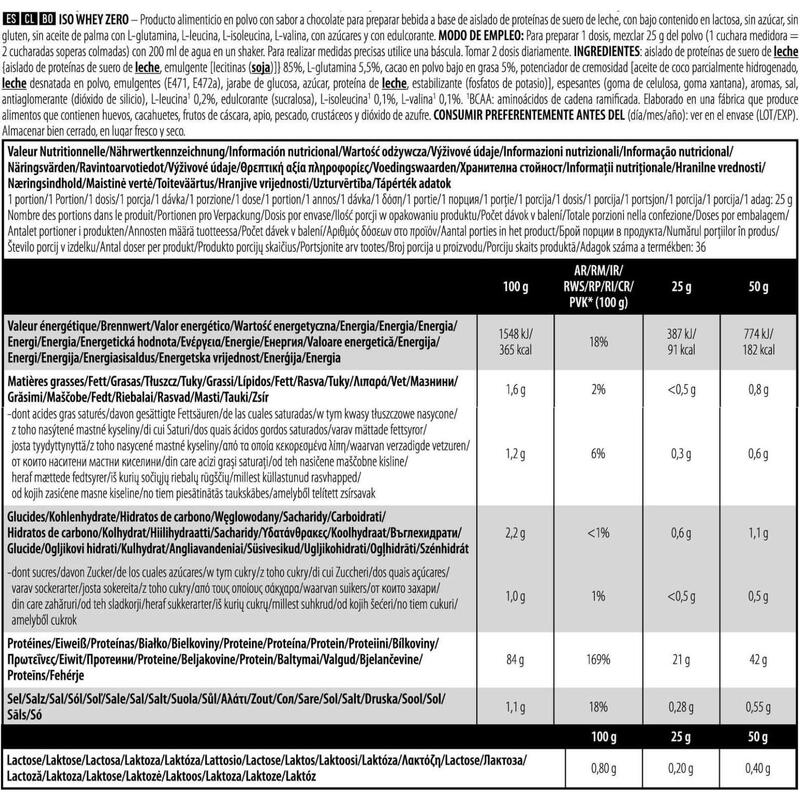 ISO Whey Zero - 908g Strawberry Biotech USA BIOTECHUSA - Decathlon