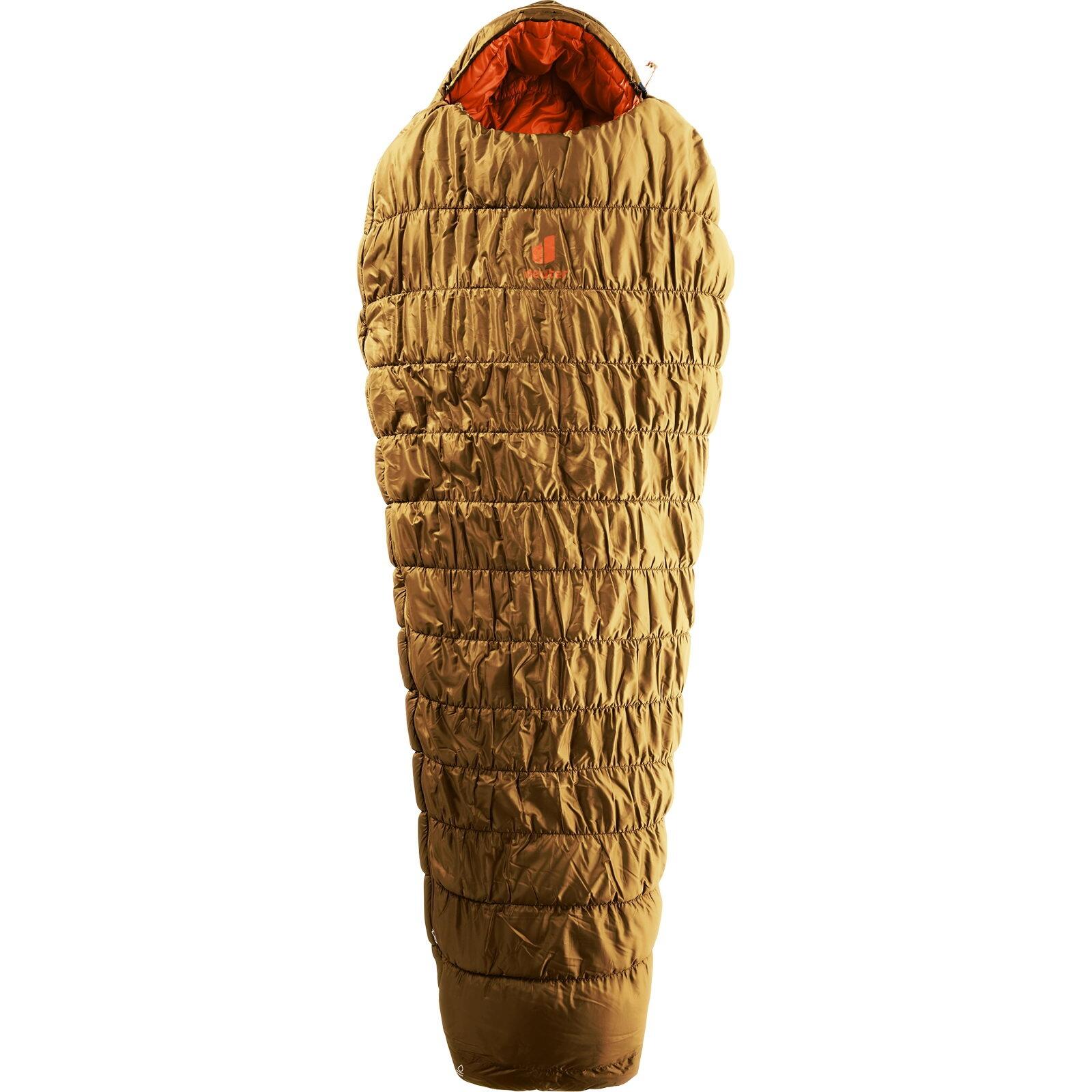Schlafsack Exosphere -11° almond-paprika | Decathlon