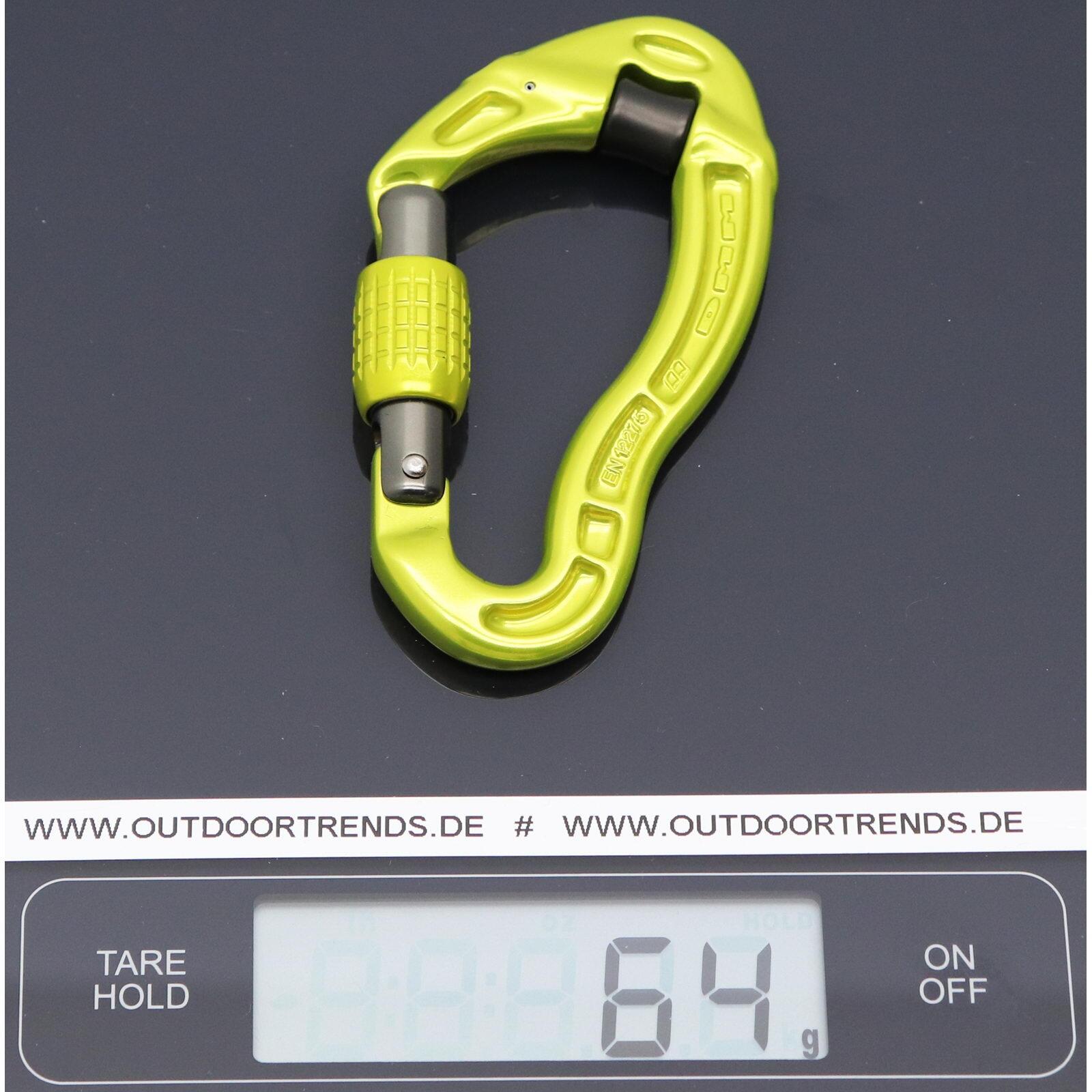 Revolver Screwgate Carabiner - Lime DMM | Decathlon