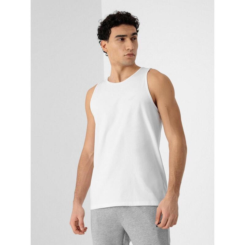 4F - Maieu bărbați slim 2965 (set 2 bucăți) Negru/Gri L | Decathlon