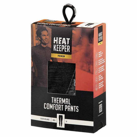 HEAT KEEPER Heatkeeper - Thermobroek heren - Zwart - 4-Stuks | Decathlon