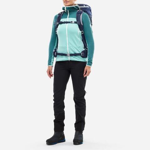 MILLET Fleecejas Bergbeklimmen voor dames FUSION GRID | Decathlon