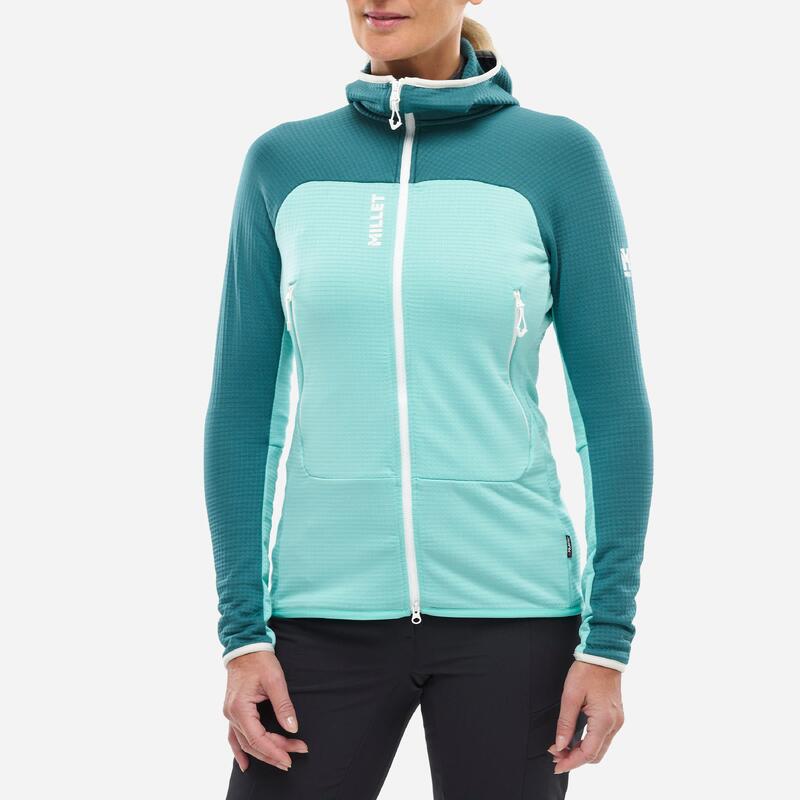 MILLET Fleecejas Bergbeklimmen voor dames FUSION GRID | Decathlon