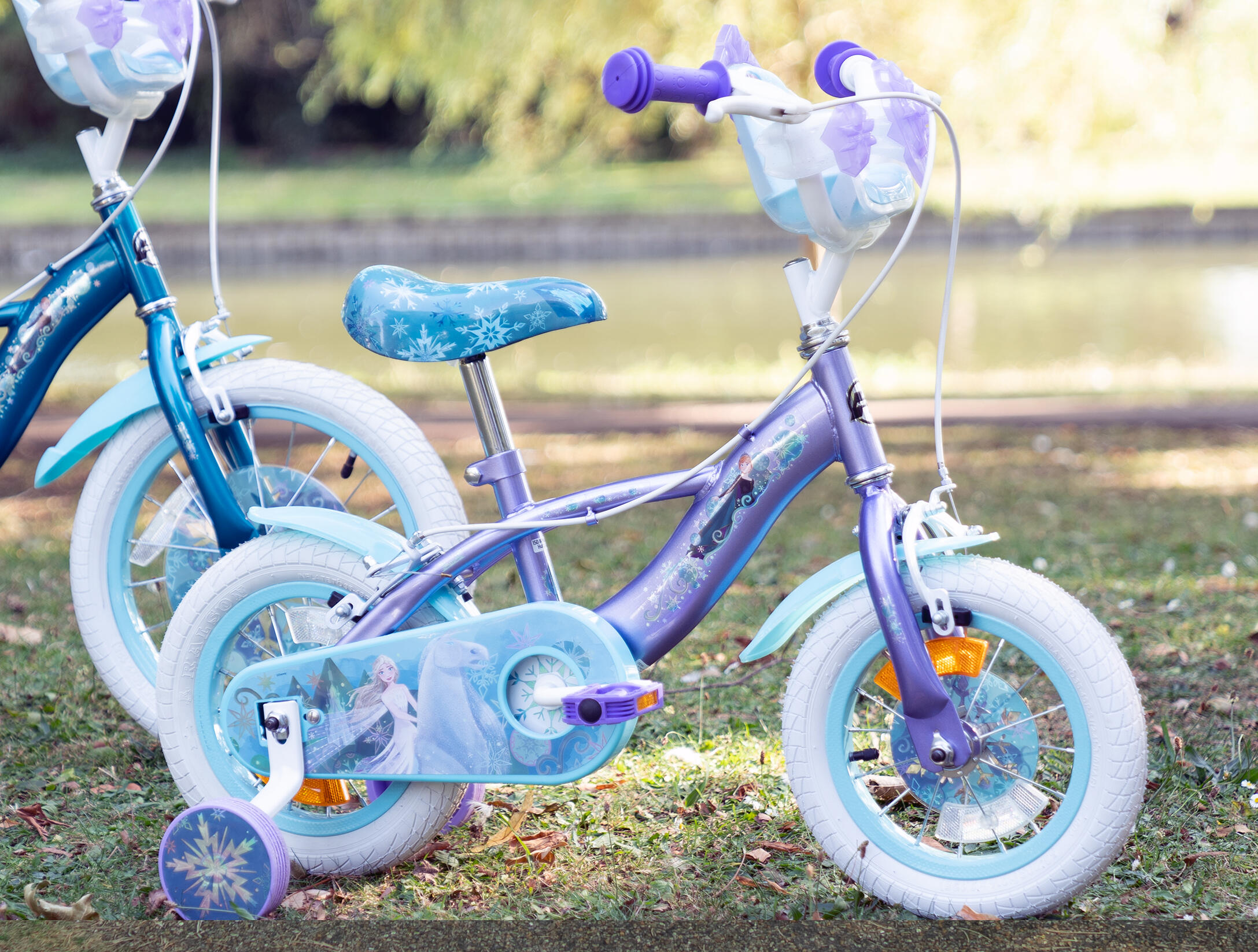 Official Huffy Disney Frozen 12" Girls Bike ages 3-5 years Purple ...