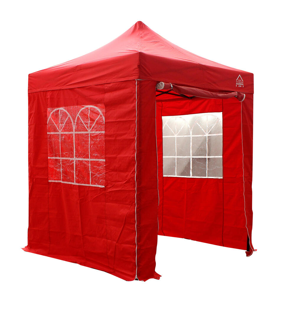 2x2 Pop Up Gazebo with 4 Superior Side Panels | Decathlon