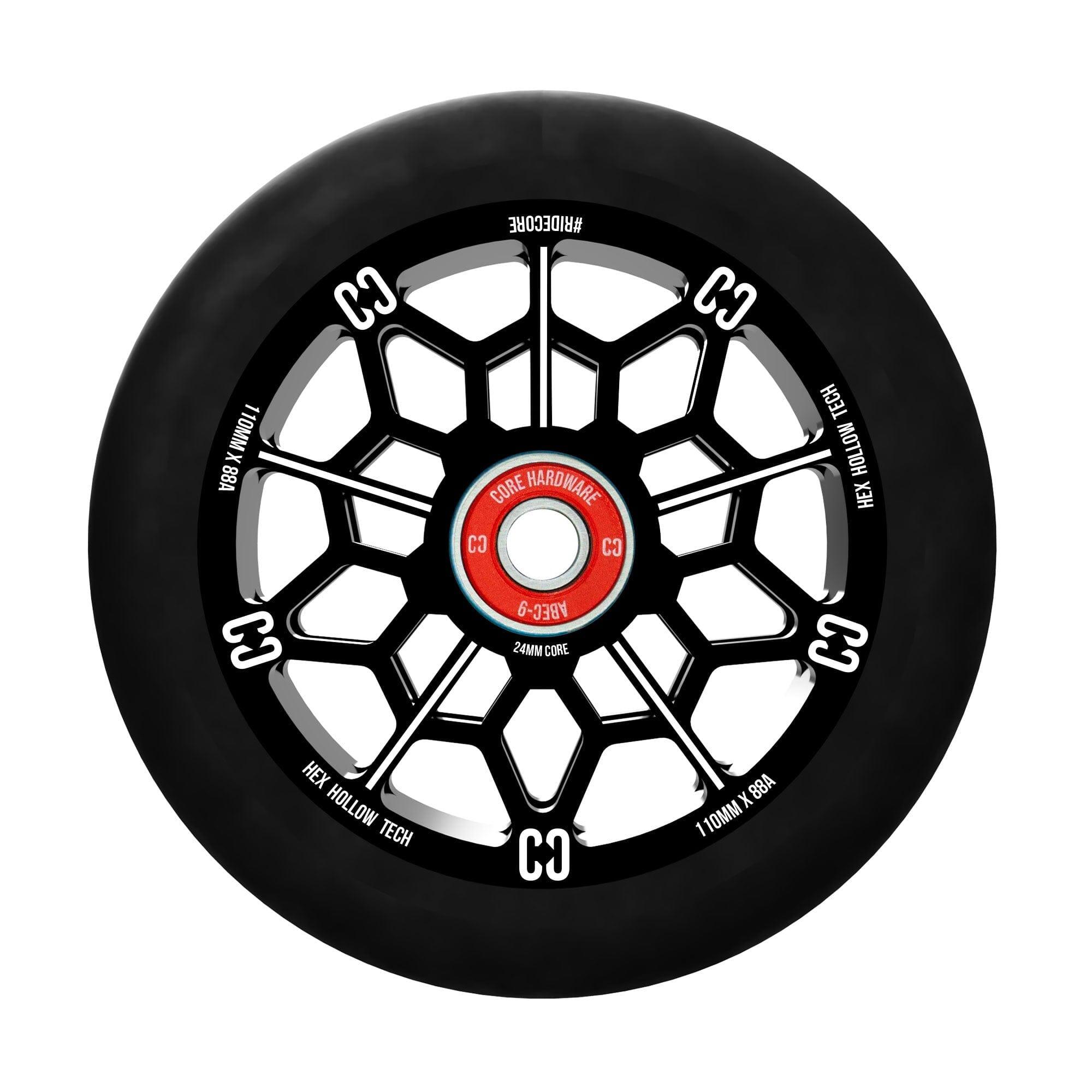 CORE Hex Hollow Stunt Scooter Wheel 110mm – Black CORE | Decathlon
