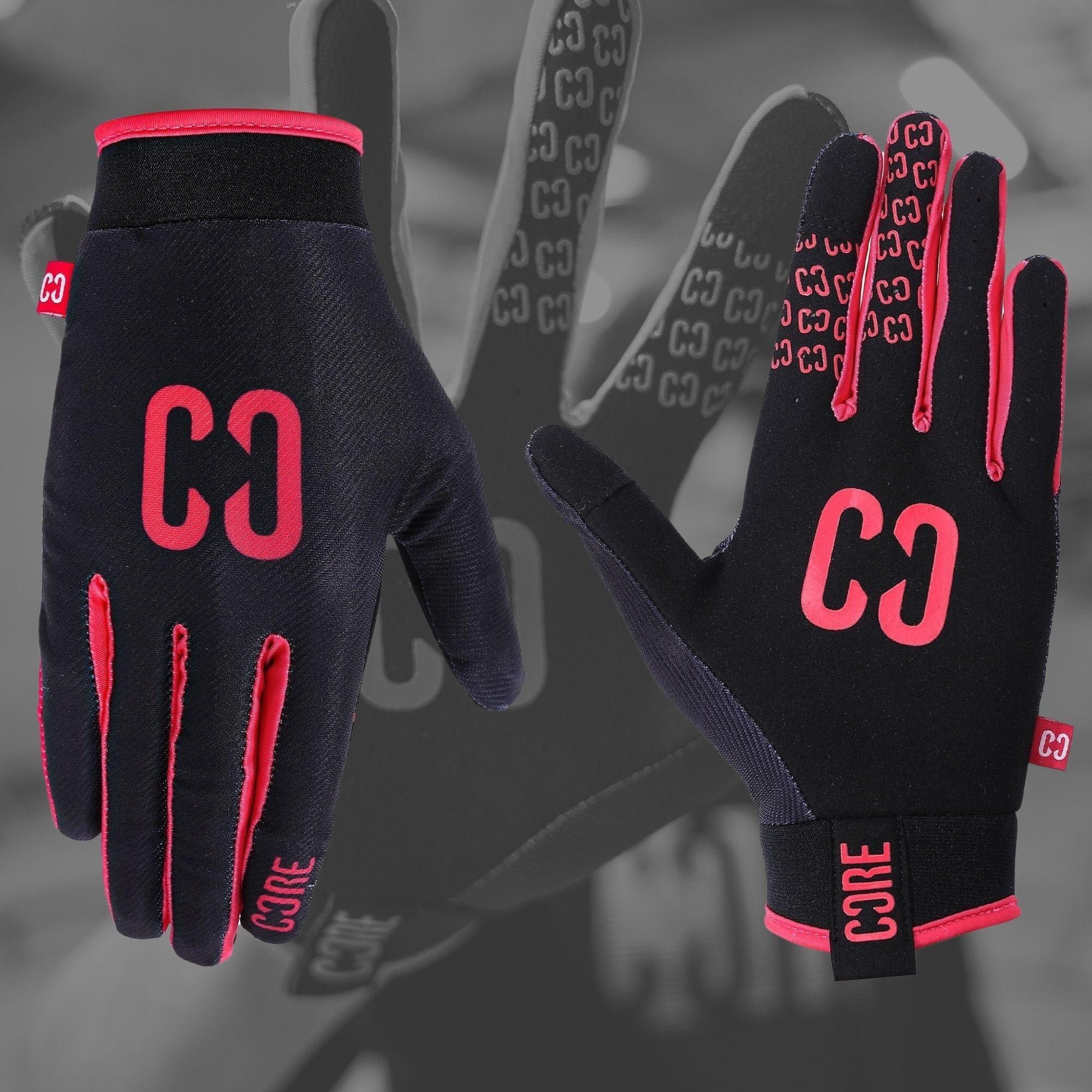 CORE Protection Aero BMX Bike Gloves - Accent Pink CORE | Decathlon
