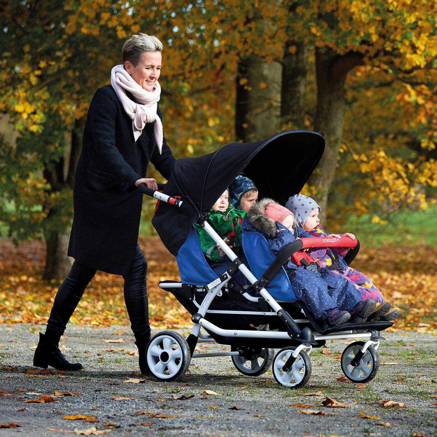 Pushchair Buggy 4 Kids Scooter Unisex WINTHER | Decathlon