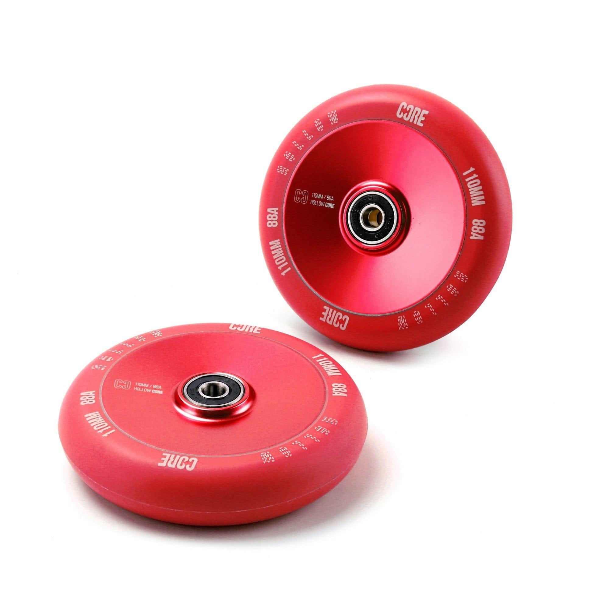 CORE Hollow Stunt Scooter Wheel V2 110mm - Red CORE | Decathlon