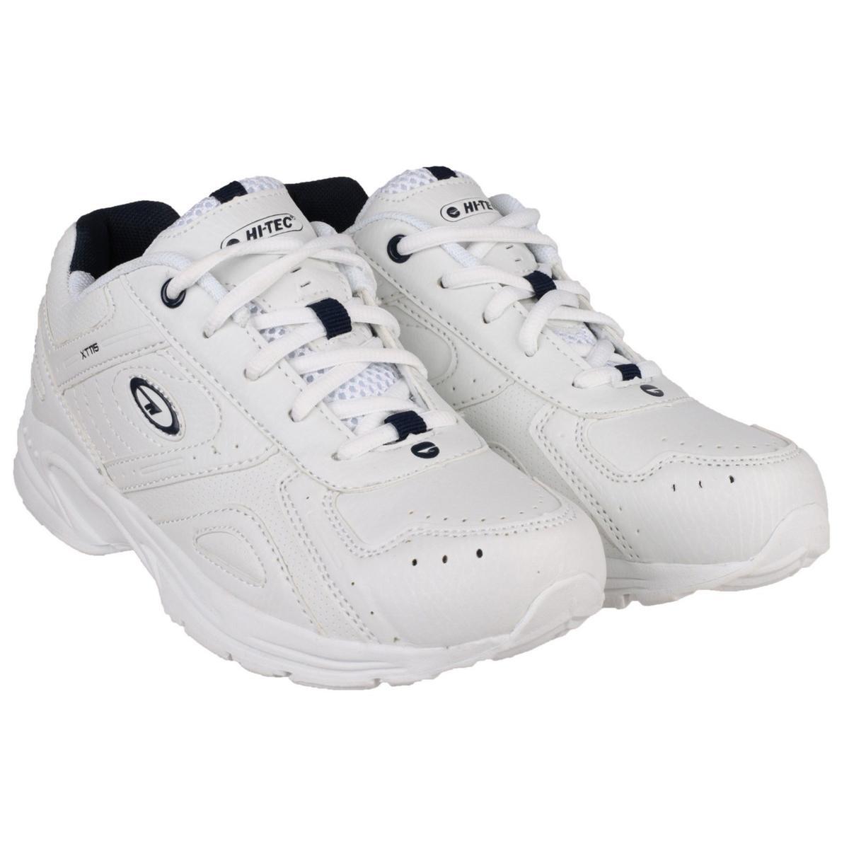 Hi-Tec XT115 Trainer White - Children UK 4 White HI-TEC | Decathlon