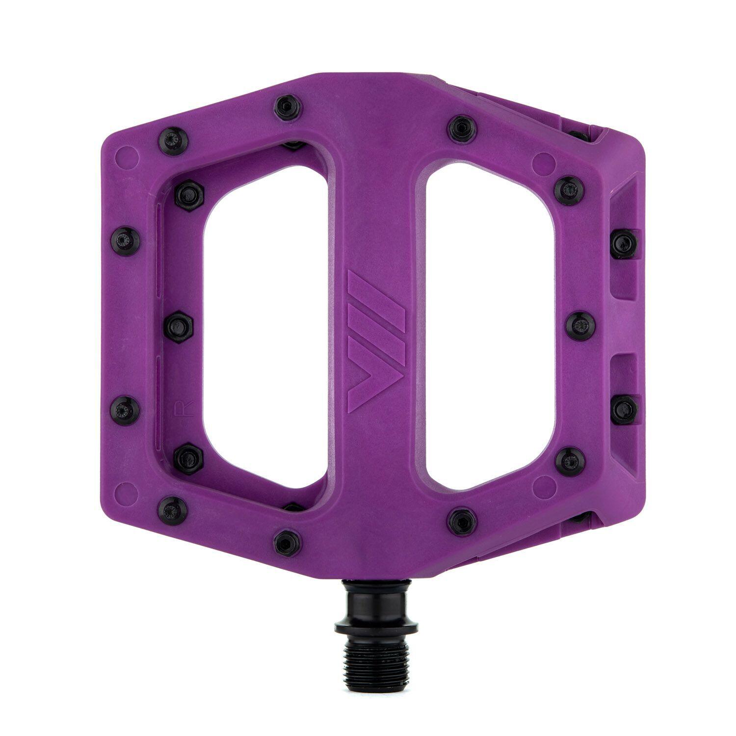DMR V11 Flat Mountain Bike Pedals Nylon - Purple DMR | Decathlon