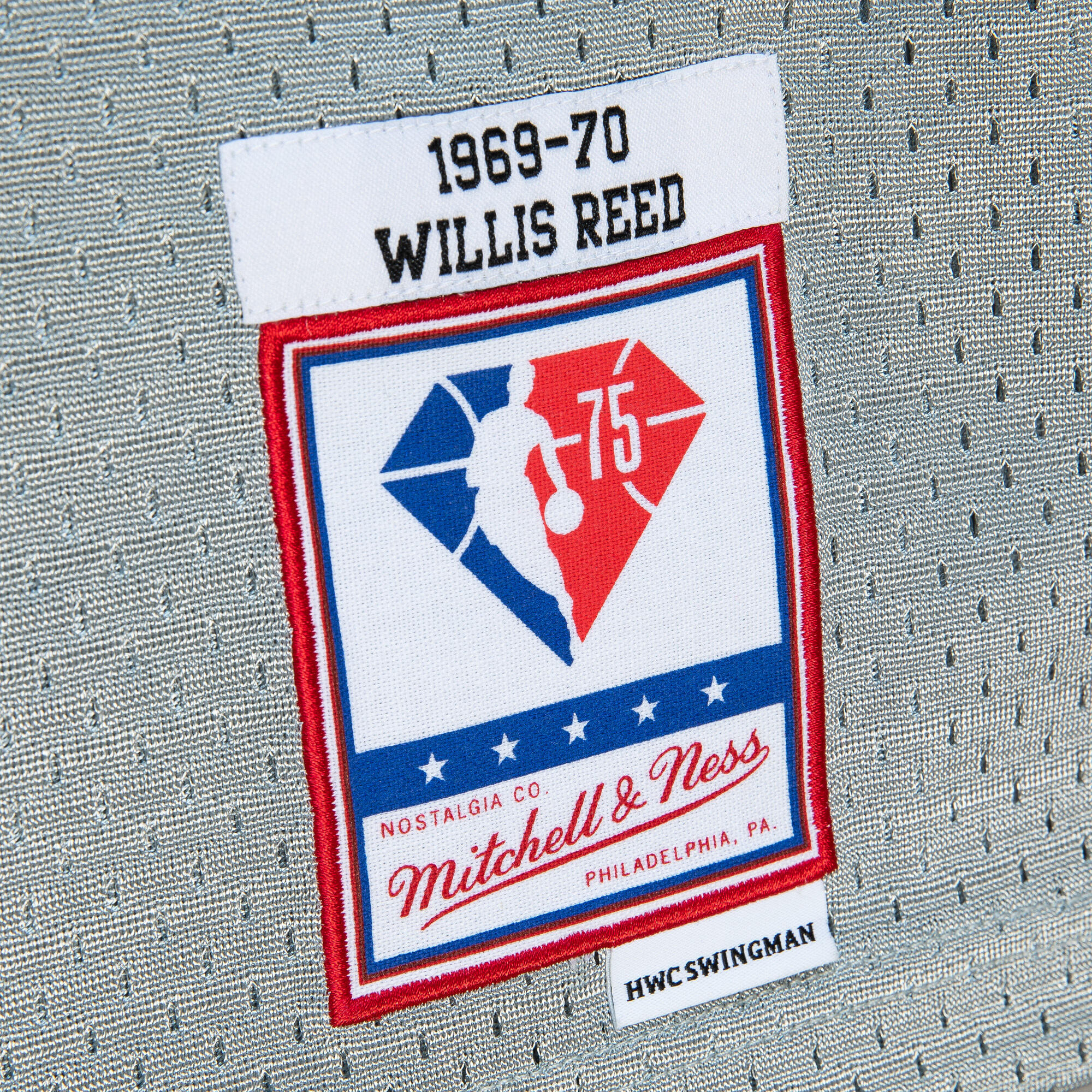 Maglia NBA New York Knicks Willis Reed 75th NBA MITCHELL AND NESS ...