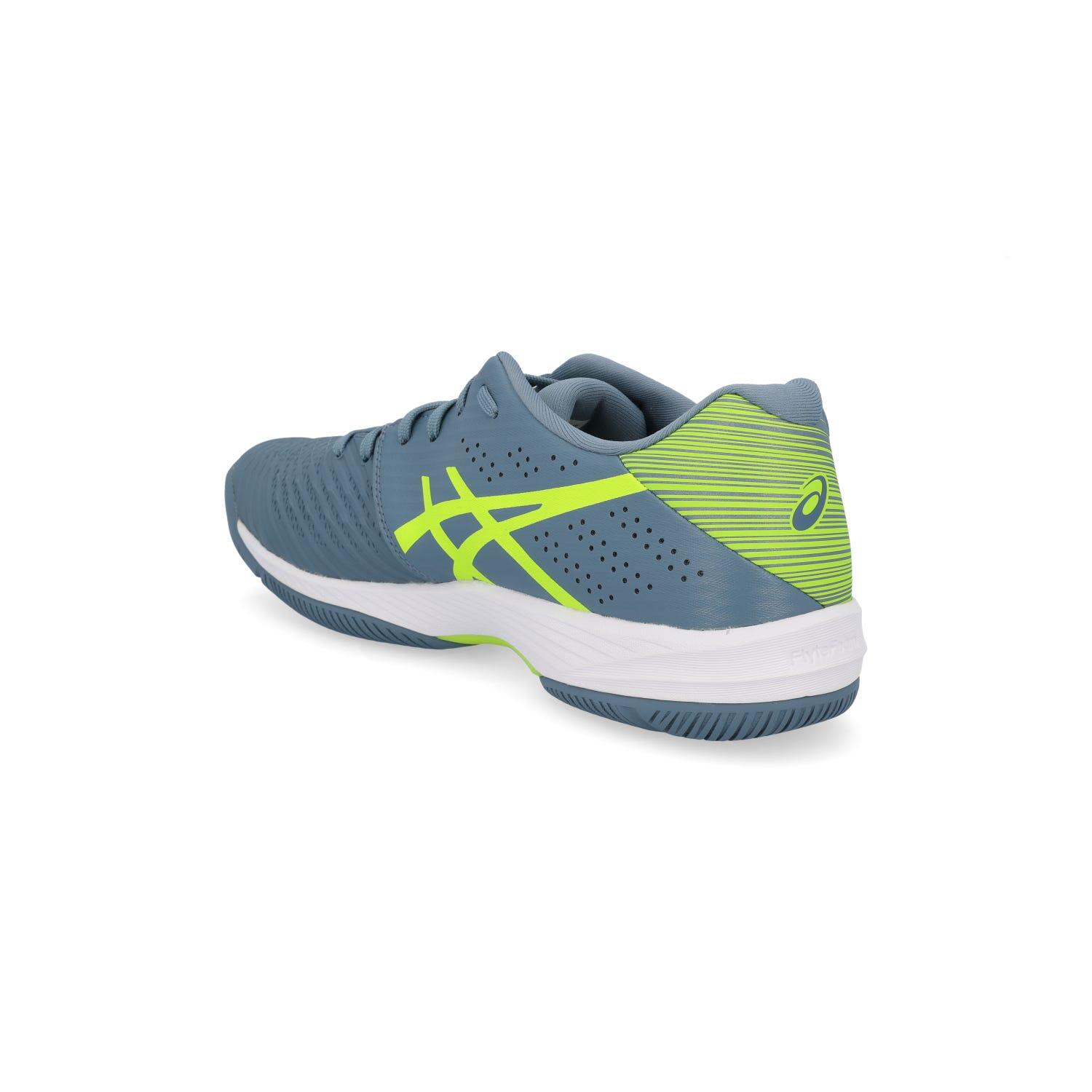 Steel Blue And Lime Green Asics Solution Swift Ff 1041a298 401 ASICS ...