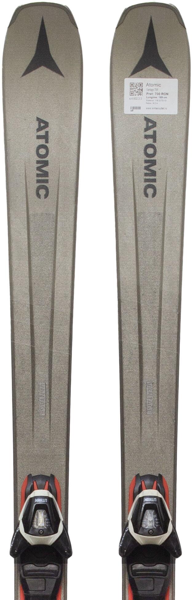 Gebrauchte Ski - ATOMIC Vantage 75R, 140 cm, Sehr guter Zustand | Decathlon