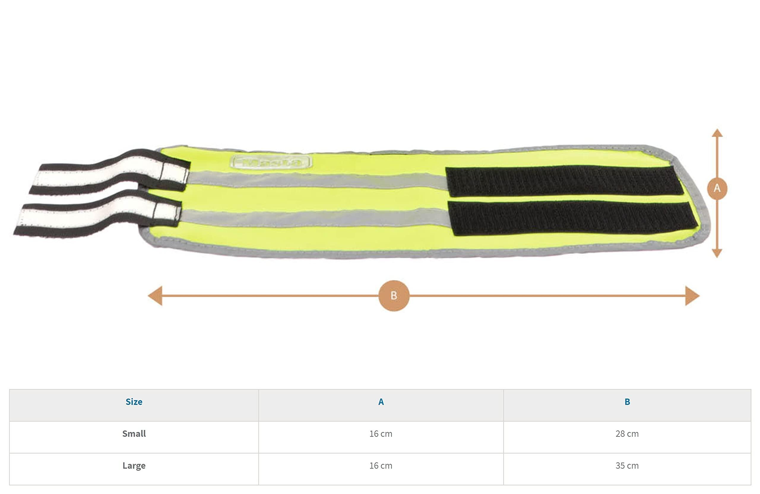 High-visibility reflective leg wraps | Decathlon