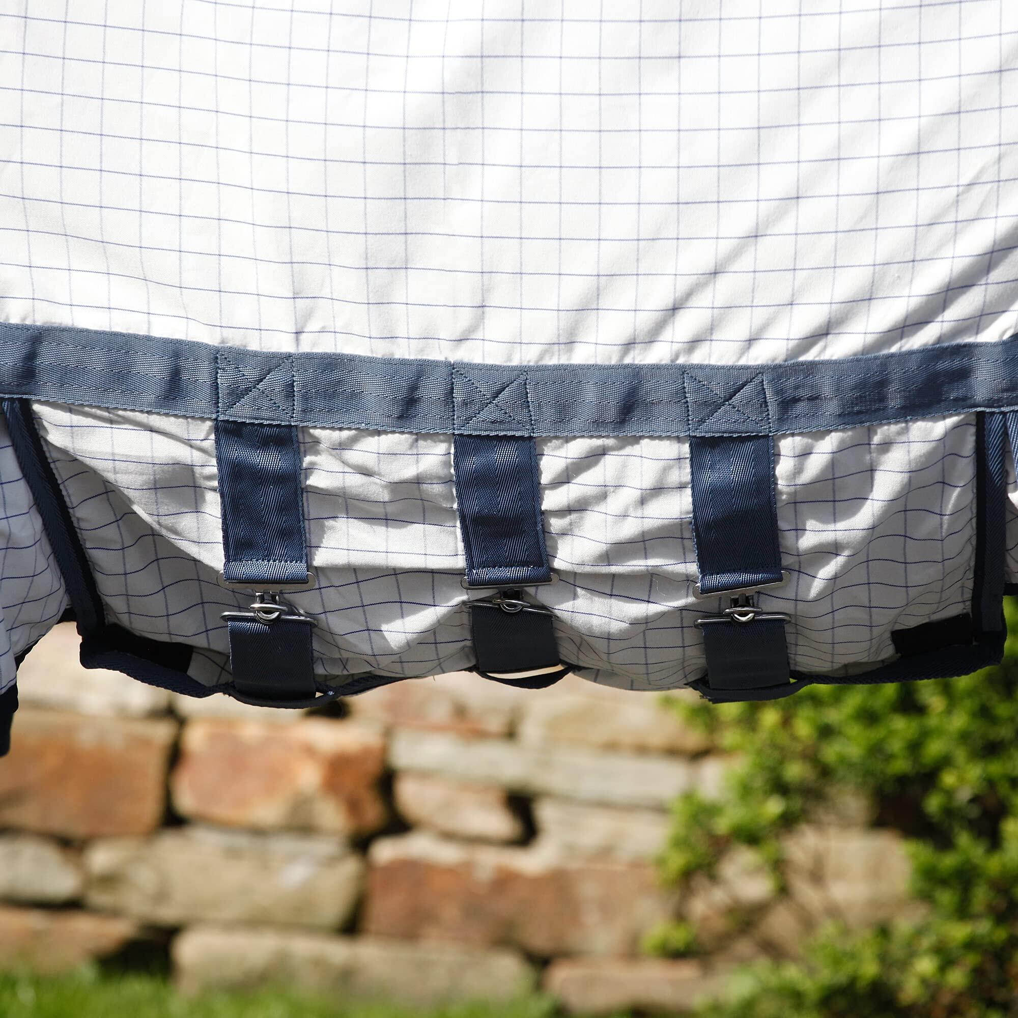 Sweet itch fly rug with belly wrap and combo neck MASTA | Decathlon