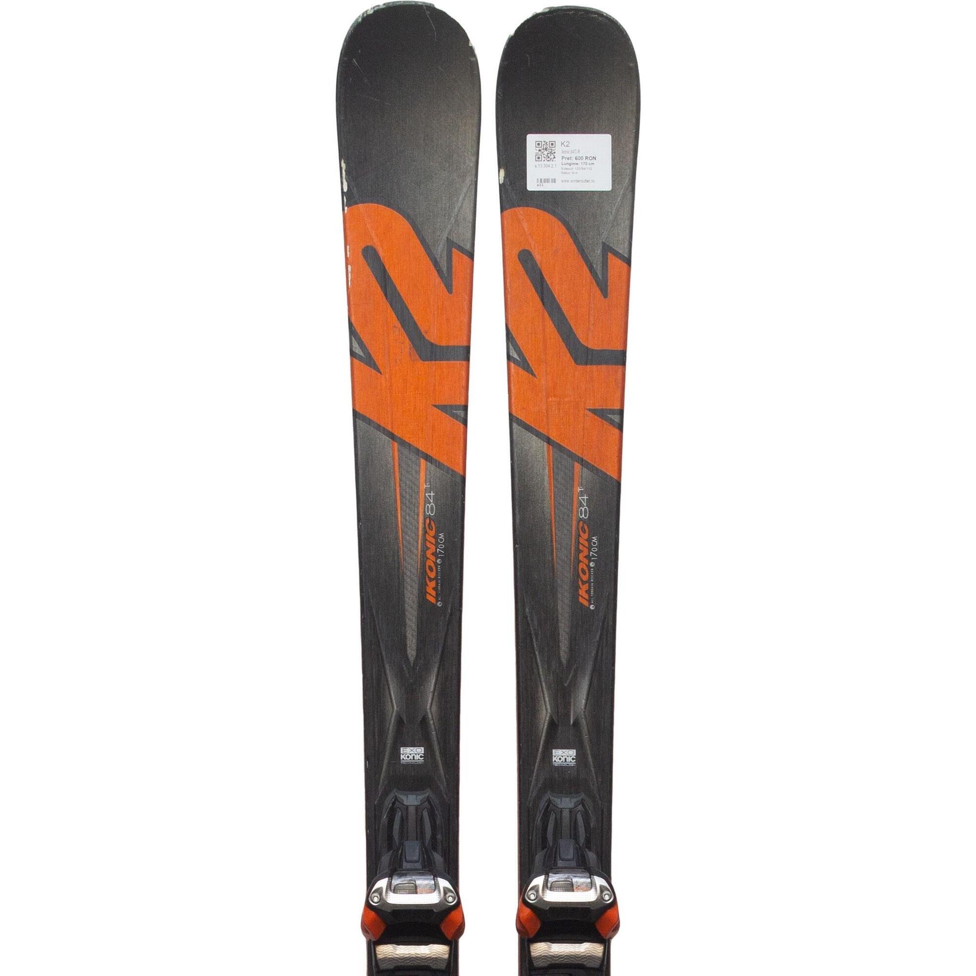 Használt síléc - K2 Ikonic 84Ti R, 184 cm, Jó állapotú K2 - Decathlon