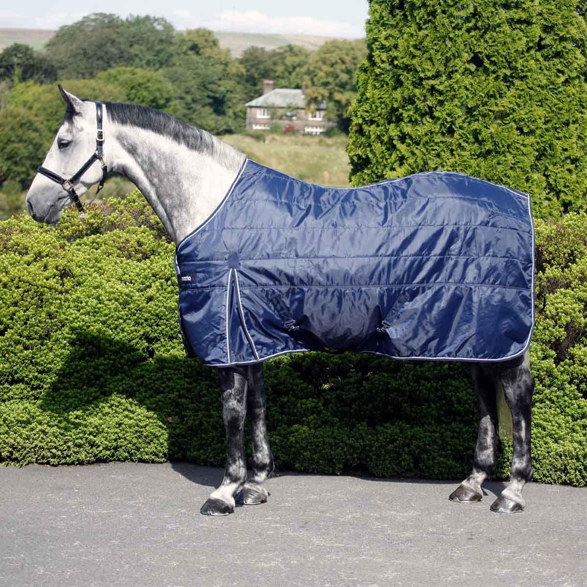 Anti-stick lightweight 50g quilted stable rug MASTA | Decathlon