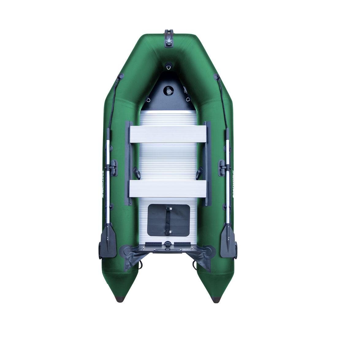 Boatworld 330 Pro Green Aluminium Floor Inflatable Boat | Decathlon