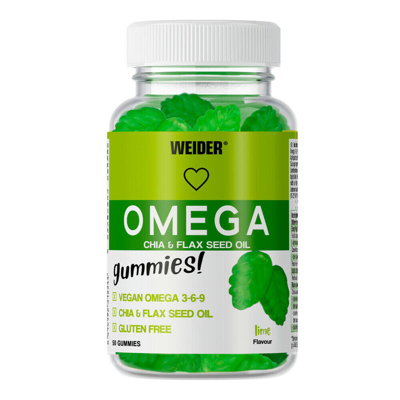 Oméga 3 - Omega - Citron Vert 50 Gummies WEIDER | Decathlon