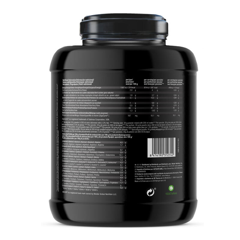 Whey isolate - Isolate Whey 100 CFM - Chocolat Fondant WEIDER | Decathlon