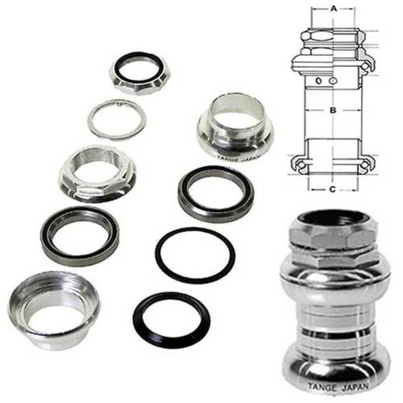 Jeu de direction fileté en alliage avec roulements industriels MESSINGSCHLAGER | Decathlon