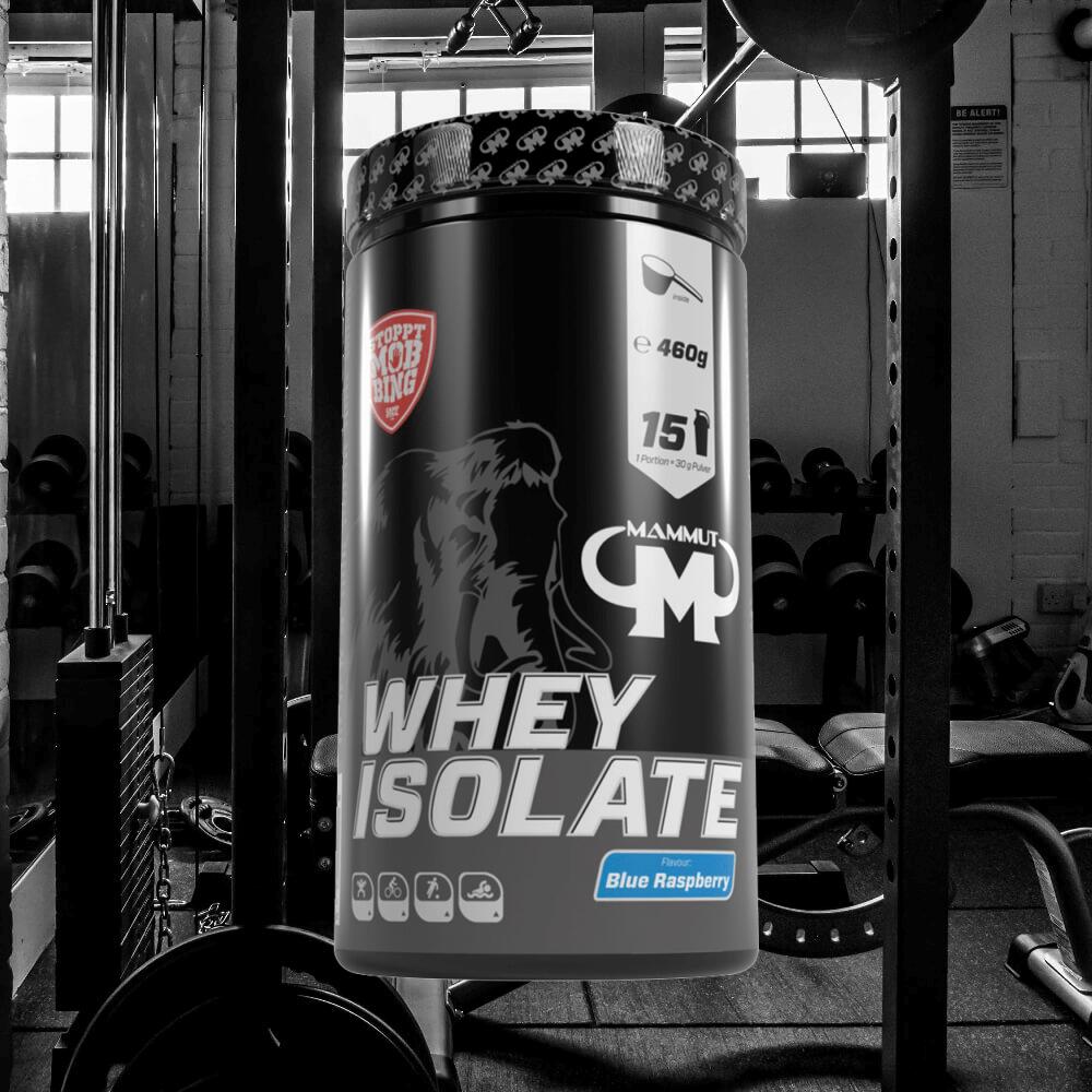 Mammut Whey Isolate (460g) Blue Raspberry - Eiweiße - Molkenprotein-Isolat MAMMOTH | Decathlon